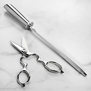 Enso Knife Set - Made in Japan - HD Series - VG10 Hammered Damascus Japanese Stainless Steel with Acacia Knife Block - 25 Piece