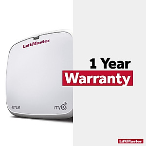 LiftMaster 827LM Ceiling or Wall Mounted MyQ Remote 1500 Lumens LED Garage Light with Timer-to-Close