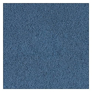 Boardwalk Scrubbing Floor Pads, 17" Diameter, Blue, 5/Carton