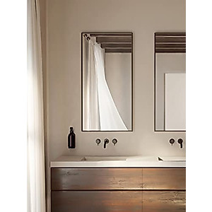 Black Single Wall Mounted Soap Dispenser for Bathroom - Fully Adjustable Hand Soap Holder, Made from Thick Stainless Steel for Commercial and Home use, Just add Any Bottles You Like - KUISHI