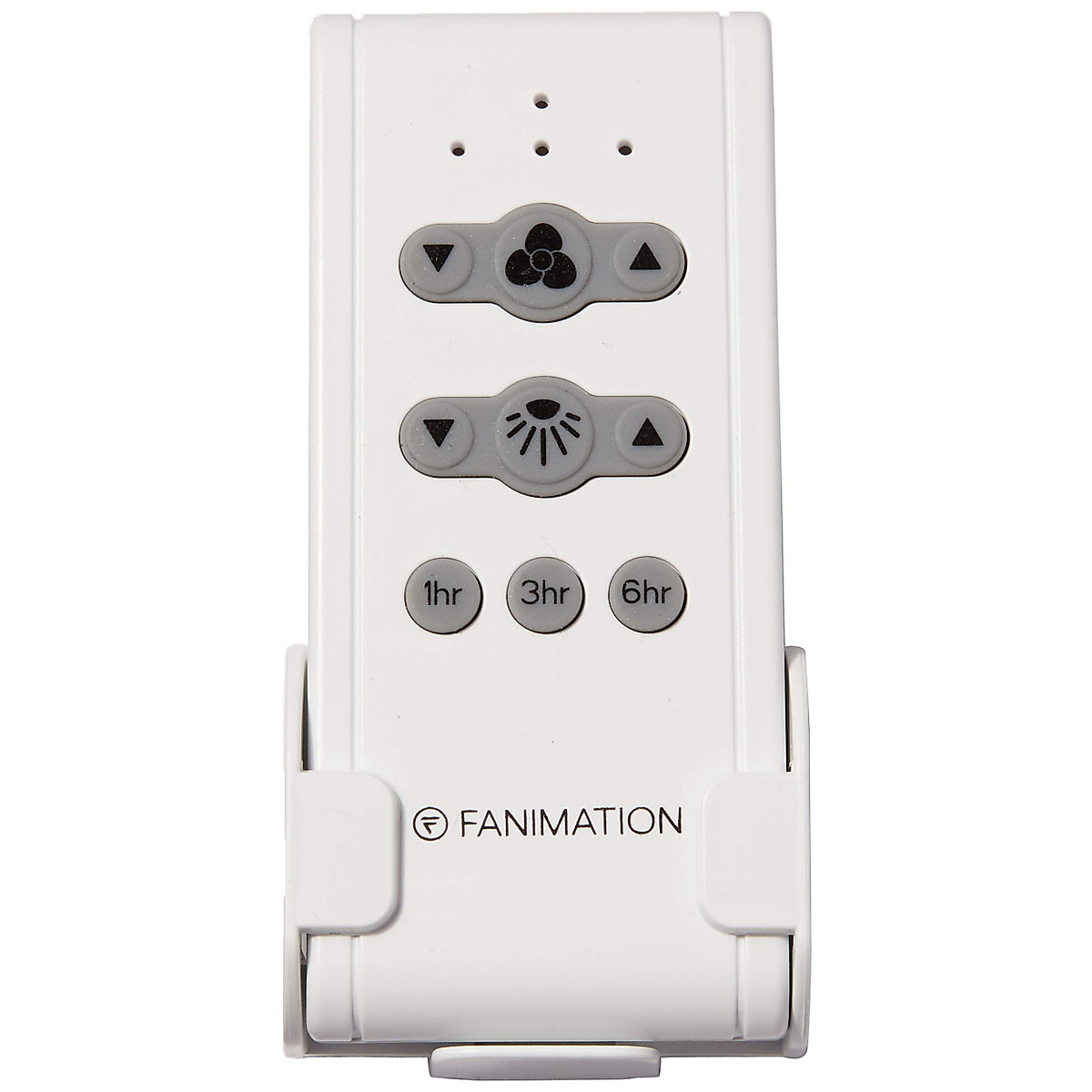 Fanimation 44 inch Indoor Ceiling Fan with LED Light Kit - Black