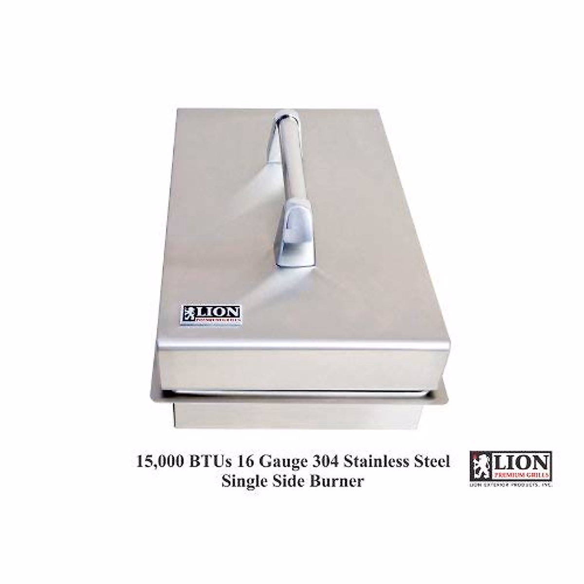 Lion Premium Grills L6247 Propane Gas Single Side Burner, 20-1/2 by 12-1/2-Inch