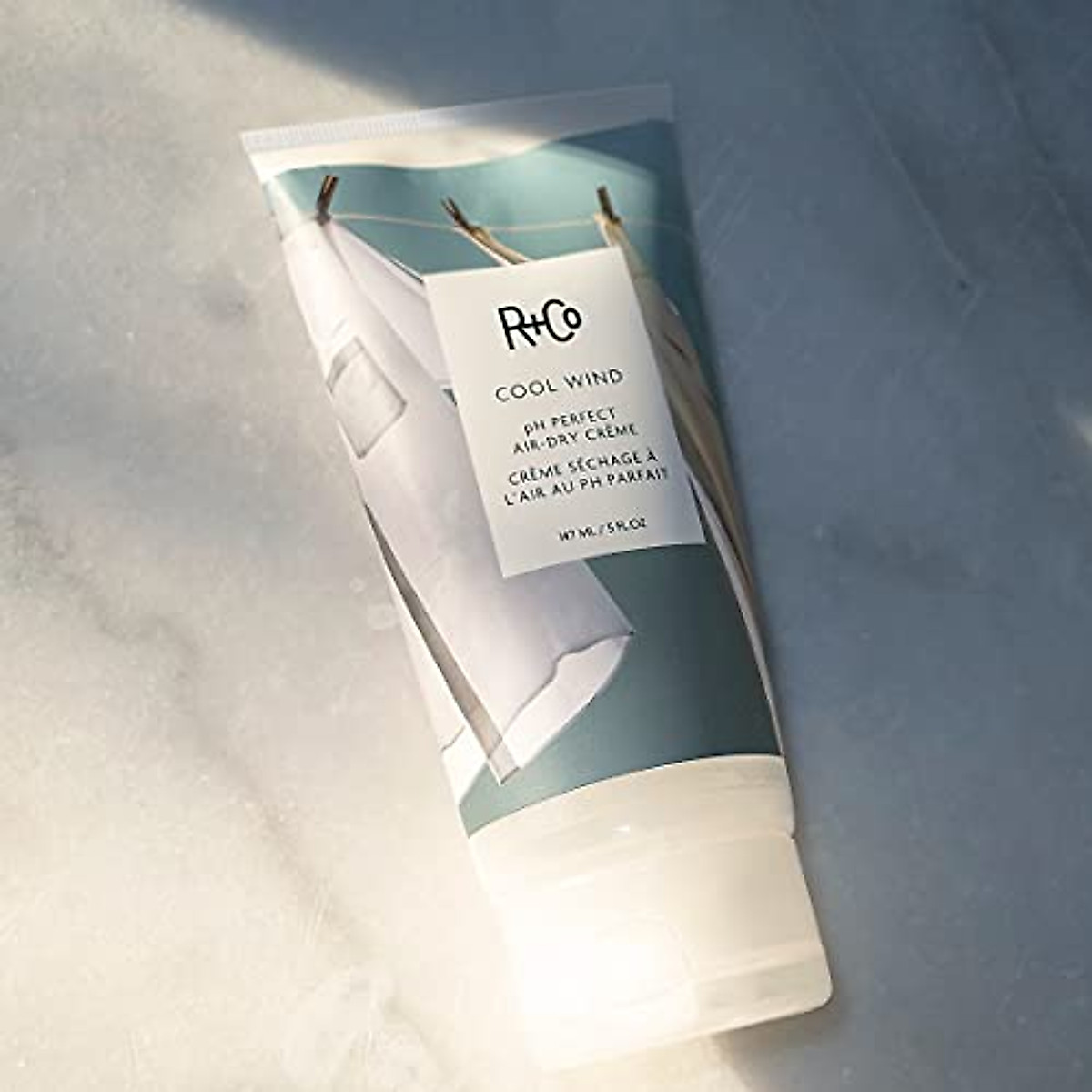 R+Co Cool Wind pH Perfect Air Dry Hair Cream (5 Oz) | Hydrates + Tames + Softens | Vegan + Cruelty-Free |