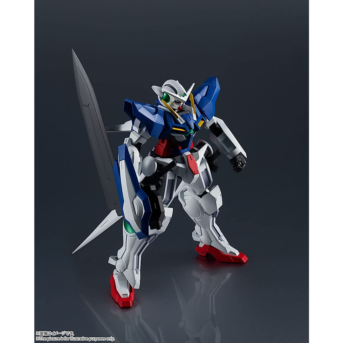 TAMASHII NATIONS - Mobile Suit Gundam 00 - GN-001 Gundam Exia, Bandai Spirits Gundam Universe Action Figure