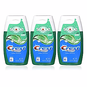 Crest Complete Whitening Plus Scope Tartar Control Toothpaste, Minty Fresh Liquid Gel, 4.6 Oz (130g) - 3