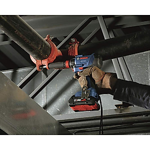 BOSCH GXL18V-239B25 CORE18V 2-Tool Power Tool Combo Kit with Soft Case (2-Batteries Included and Charger Included)