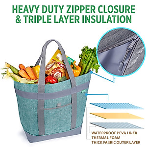 Creative Green Life Cooler Bag and Insulated Grocery Bags