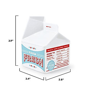 Genuine Fred FRESH PINT, Milk Carton Fridge Deodorizer