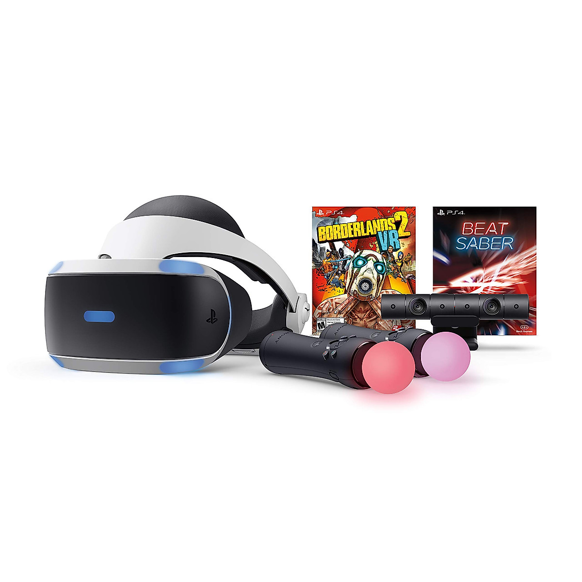 PlayStation VR - Borderlands 2 and Beat Saber Bundle (Renewed)