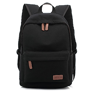 KAYOND Casual Style Lightweight canvas Laptop Bag/ Durable Travel backpacks /Rucksack for Men&Women/Fashion Backpack Fits 15 inch Notebook (Brown)