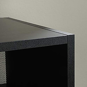 Sauder Boulevard Café 3-Drawer Chest, L: 29.13" x W: 17.48" x H: 42.68", Black Finish