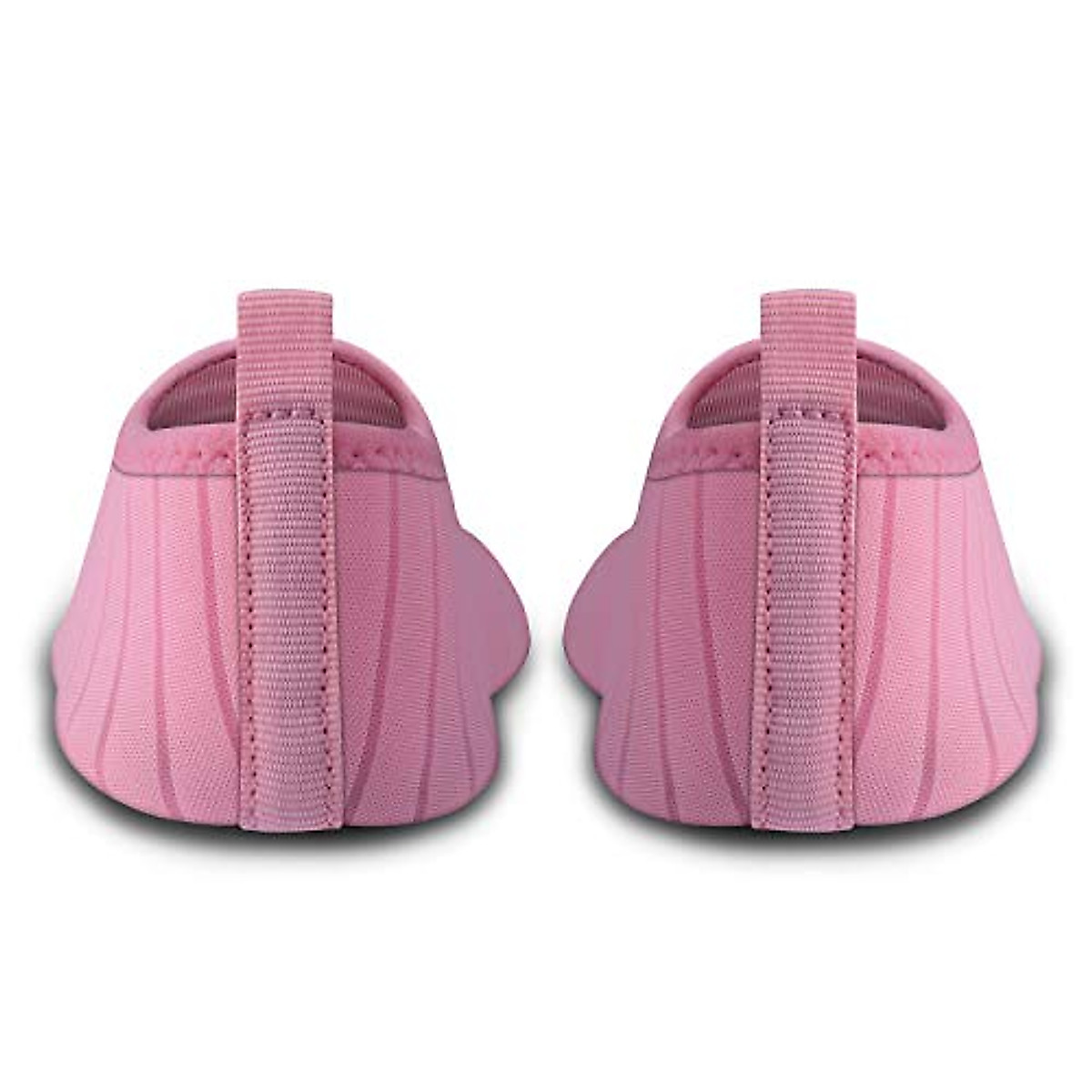 SEEKWAY Kids Water Shoes Toddler Boys Girls Quick Dry Non-Slip Aqua Socks for Outdoor Sports Pool Swim Beach Walking Pink