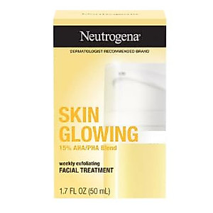 NEUTROGENA SKIN FLOWING 15% AHA/PHA BLEND WEEKLY EXFOLIATING FACIAL TREATMENT 1.7 OZ (50ML)