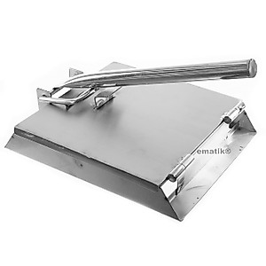 Ematik Tortilla Press 10in Stainless Steel Tortilla Machine Tortilla Maker Restaurant Commercial Grade Heavy Duty, 10in Inch