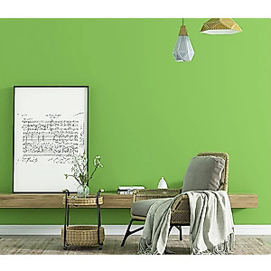 Ismoon 15.7"X118"Thicken Red Contact Paper Matte Red Wallpaper Opaque Red Removable Waterproof Peel and Stick Vinyl Film Self-Adhesive Paper Shelf Liner for Decorating Wall Table Wall and Door Reform