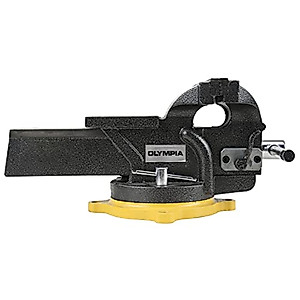 Olympia Tools 38-647 6in One-Hand Operation Quick Release Bench Vise