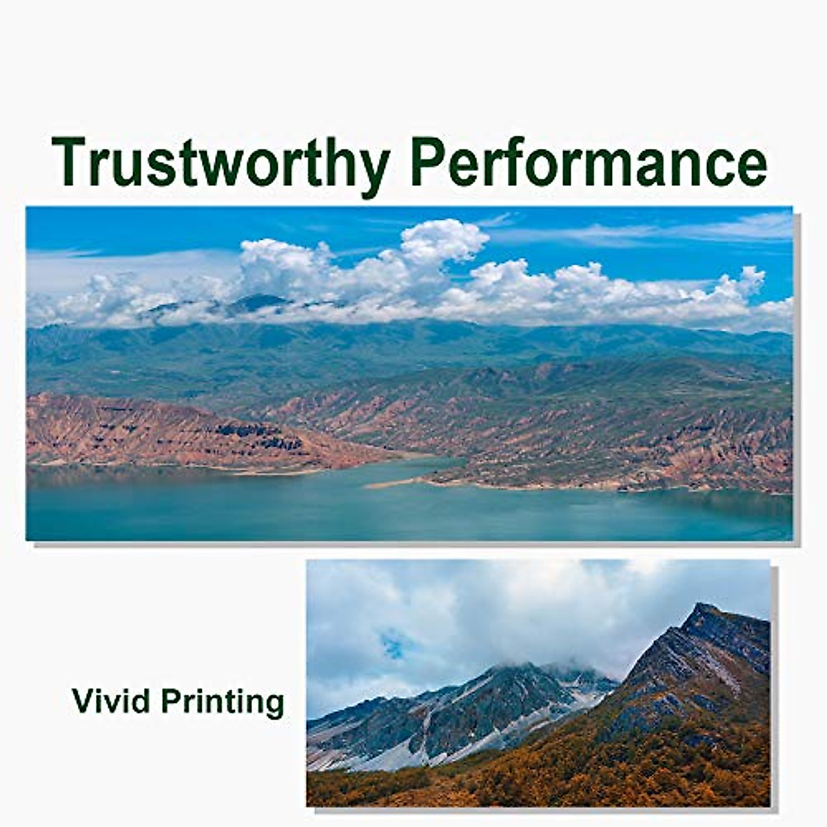 125A Toner Cartridges 4-Pack Replacement for HP Color Laserjet CM1312nfi CM1312 MFP ,Color Laserjet CP1215, CP1515, CP1518ni Printer Ink (Black,Cyan, Magenta, Yellow)