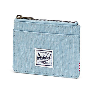 Herschel Oscar RFID, Light Denim Crosshatch