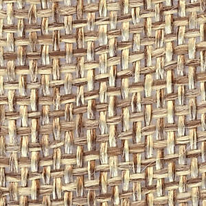 Berwick Offray 7/8" Wide Rustic Saddle Polyester Ribbon, Natural Brown, 3 Yards