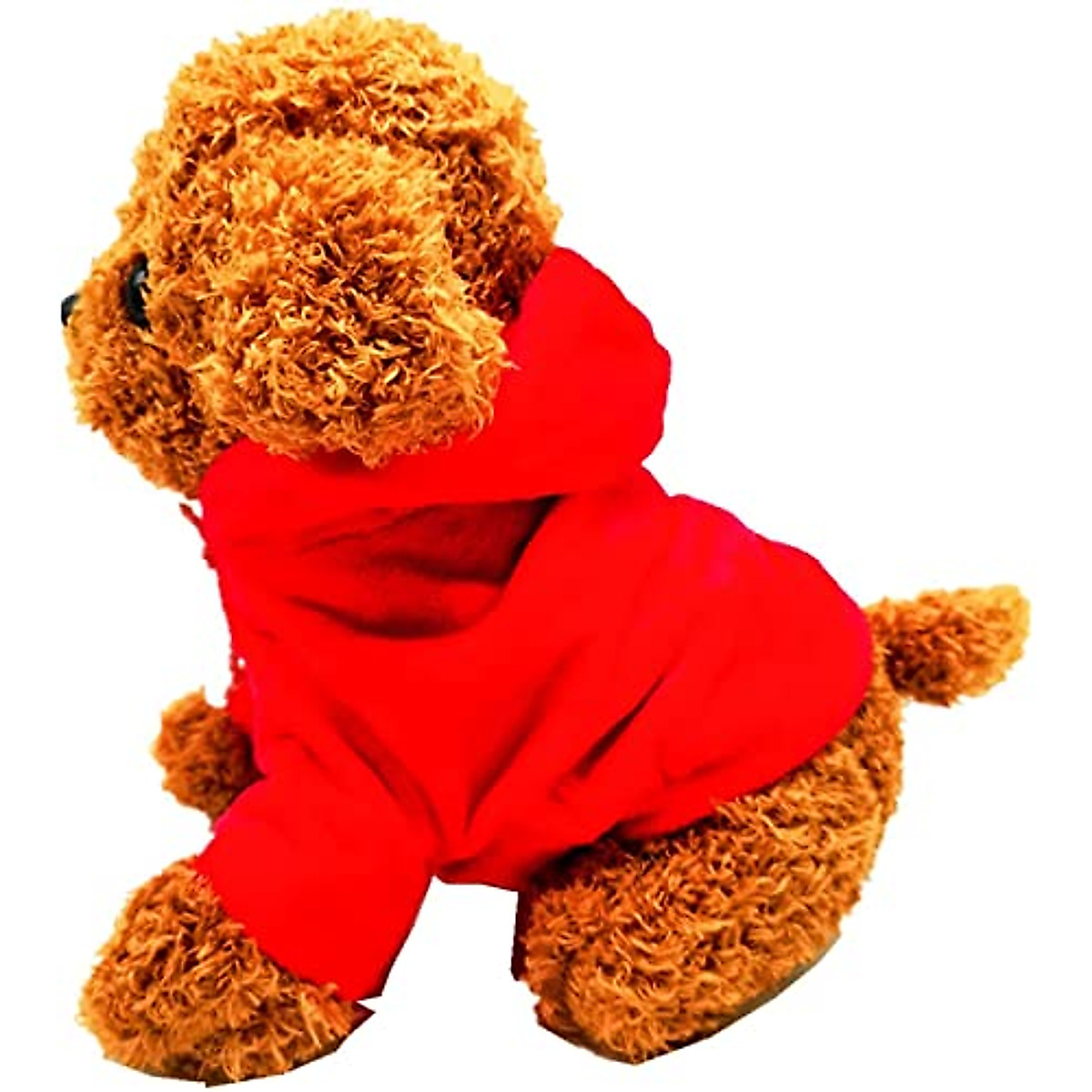 Plush Stuffed Animal Puppy Dog - Adorable Goldendoodle for Gifts, Emotional Support, Toy - Golden Brown Poodle - Ultra Soft & Realistic, 9.8 Inch 0235 (Brown)