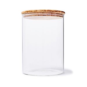 Sur La Table Olivewood Storage Canister