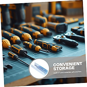 VILLFUL Power Tool Organizer Cordless Drill Holder Tool Organization Cordless Drill Hanger Garage Organization Drill Wall Mount Garden Tool Organizer Garage Hanger Stainless Steel Silver