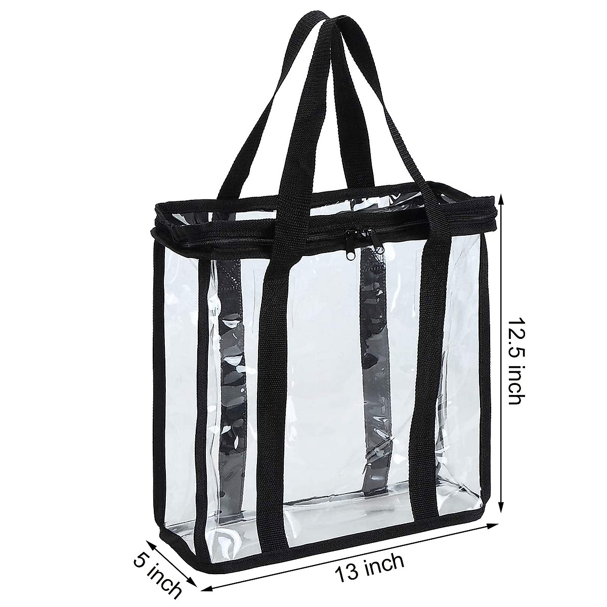 Fasmov Set of 6 Vinyl Record Storage Bags Hold up to 216 Albums (36 Each Bag)