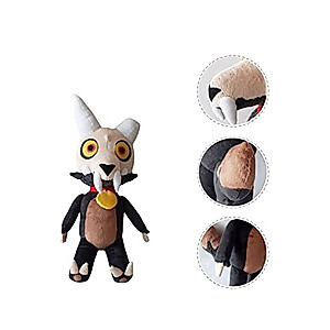 Weholmy Owl House King Plush Doll Plushie Halloween Cartoon Animal Stuffed Decoration Toys (King)