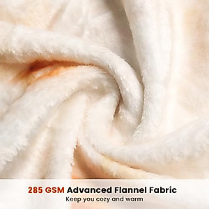 Outivity Tortilla Blanket for Adult, 71 Inches Tortilla Blanket Adult Size, Tortilla Throw Blanket, Funny Blanket for Adult, Giant Round Food Throw Blanket for Bed, Couch