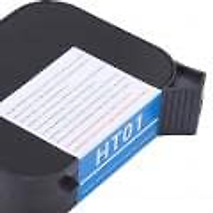 Hilitand 42ML 12.7MM Handheld Inkjet Printer Ink Cartridge Smoothly Ink Output Inkjet Printer Cartridge for Ink Cartridge Replacement (Blue)