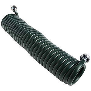 Plastair SpringHose PUWE625B94H-AMZ Light EVA Drinking Water Safe Recoil Garden Hose, Green, 3/8-Inch by 25-Foot