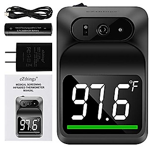 REED Non-Contact Medical Screening Forehead Thermometer for Physician Offices and Hospitals (Mounted)
