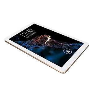 Sorandy 10.1 Inch Tablet Gold 1960x1080 IPS HD Display, Ultra Slim Educational Tablet, 5G WiFi Dual Band Tablet, 6GB RAM 128GB ROM, 5MP and 13MP Octa Core Processor, Long Lasting Battery