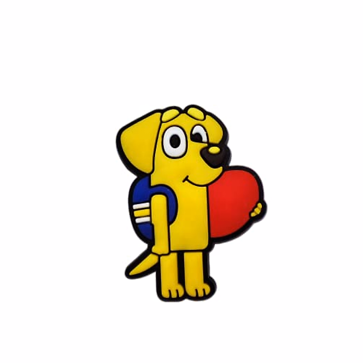 35Pcs Bluèy Dog Croc Charms Shoe Charms Fits for Clog Sandals Decoration with Wristband Bracelet, Shoe Decoration Charms