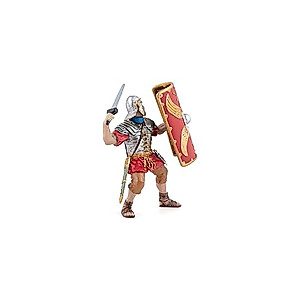 Papo -Hand-Painted - Figurine -Historicals -Roman legionnary -39802 - Collectible - for Children - Suitable for Boys and Girls - from 3 Years Old
