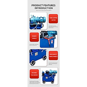 Screw and Nail Making Machine High-Speed Rebar Thread Rolling Machine