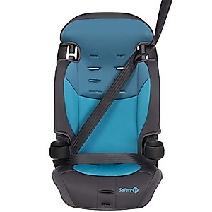 Safety 1st Grand 2-in-1 Booster Car Seat, Forward-Facing with Harness, 30-65 pounds and Belt-Positioning Booster, 40-120 pounds, Capri Teal