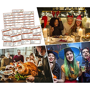 Christmas Friendly Feud Game - The Hilarious Party Game of Guessing Top Answers,Feud Game for Adults,Christmas Party Game,Classroom Game,Family Game Night,Team Ice Breaker Game,15 Trivia Cards-6