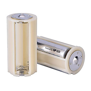 Zopsc 10 PCS 3 AA to 1 D Size 4.5V Battery Holder Case Box Battery Convertor Adapter Holder Pack