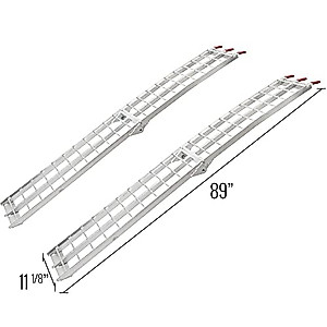 Black Widow AFL-9012-2 Aluminum 7' 6 Arched ATV Ramp