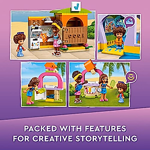 LEGO Friends Water Park Set 41720 Swimming Pool and Slides, Heartlake City Toy, Pretend Play Birthday Gift Idea for Kids Ages 6 Plus