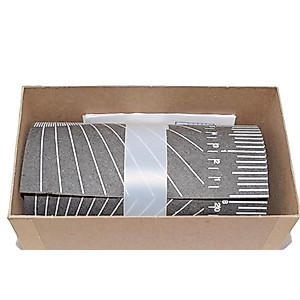 Jackson Safety Flexible Wrap-A-Round Pipe Marking Tool, 4" to 12" Pipe Diameter, Black, XL, 14754