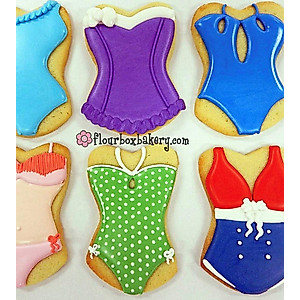 Bathing Suit/Corset Cookie Cutter 4" Made in USA by Ann Clark