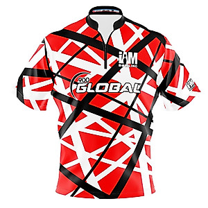 Logo Infusion Dye-Sublimated Bowling Jersey (Sash Collar) - I AM Bowling FUN Design 2032-9G - 900 Global (X-Large) Multicolored