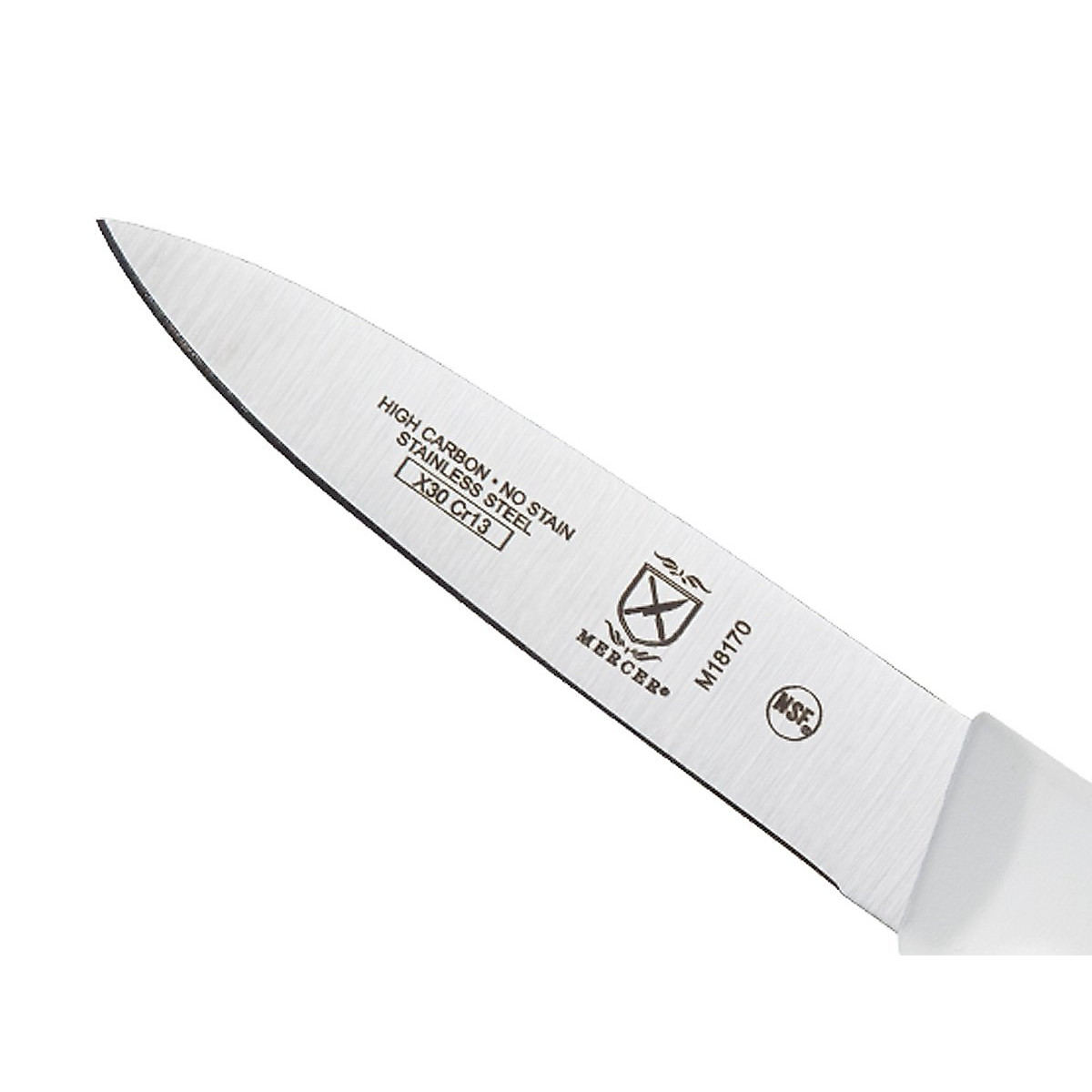 Mercer Culinary Ultimate White 8-Inch Chef's Knife and 3-Inch Paring Knife