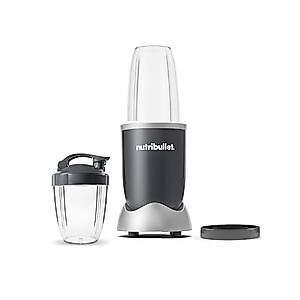 nutribullet Personal Blender for Shakes, Smoothies, Food Prep, and Frozen Blending, 24 Ounces, 600 Watt, Gray, (NBR-0601)