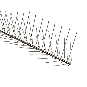 Nixalite Stainless Steel Bird Spikes E-Spike (8 Ft. (4-2 Ft. Strips))