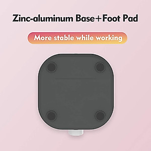 JOANLAB Vortex Mixer Shaker 50ml Laboratory Mini Nail Polish Paints Tattoo Ink Pigments Mixer,Touch Function Scientific Lab Vortex Shaker (Pink)