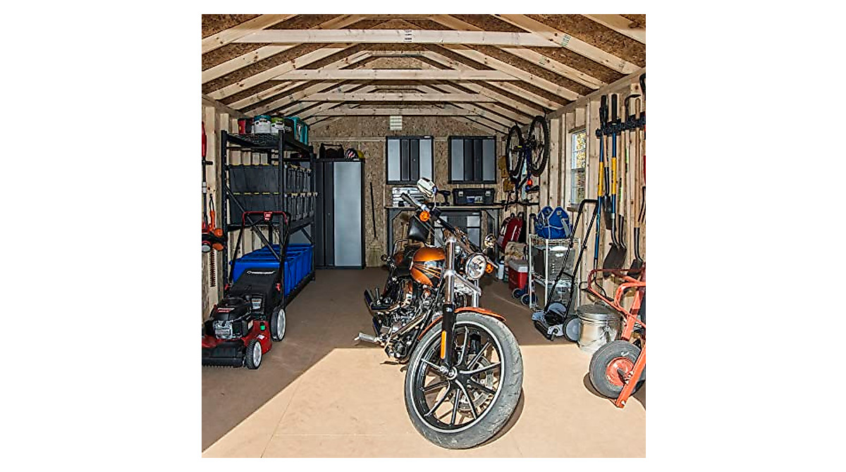 Handy Home Products Manhattan 12x24 DIY Wooden Garage Shed