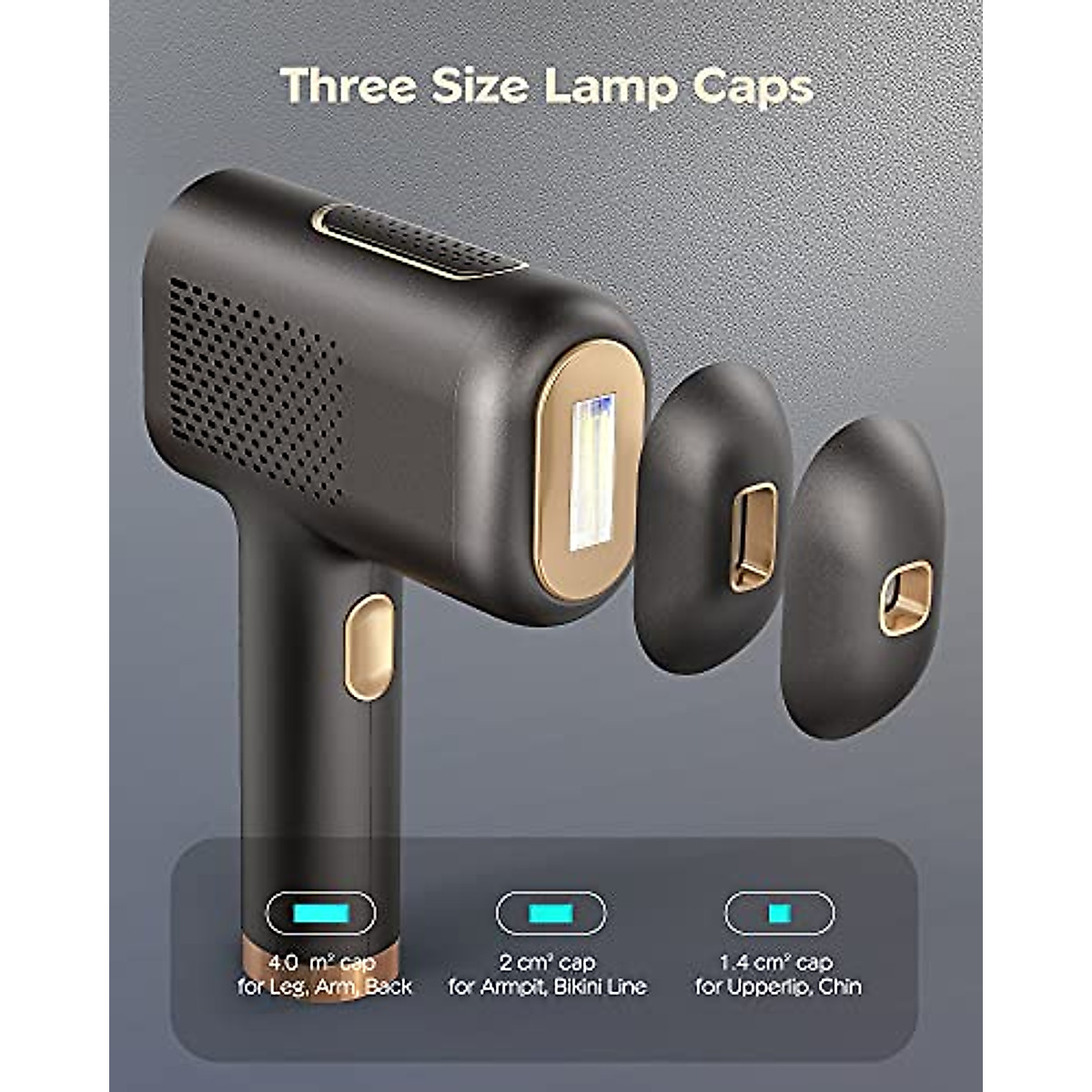 INNZA Laser Hair Removal Device with Sapphire Ice Cooling Function,Upgraded 999999 Flashes IPL Hair Removal Permanent for Women and Men,Depiladora Laser for Facial,Body, Bikini Line,Corded